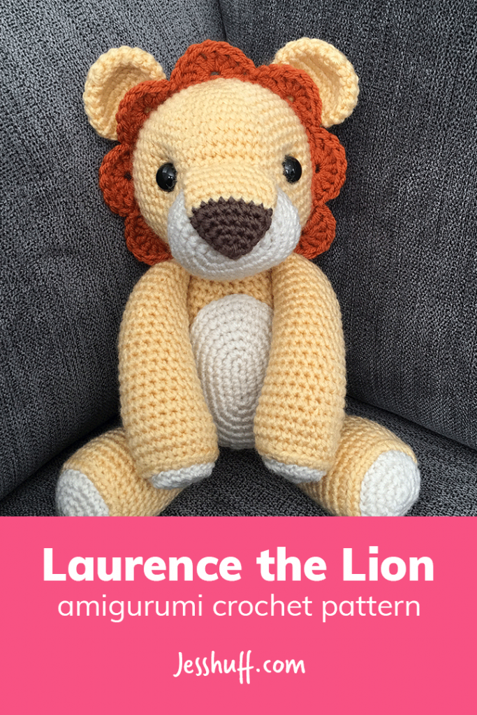 Laurence the lion - Amigurumi Gratis Free